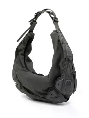 INNERRAUM Object M03 Half Moon Shoulder Bag - Grey