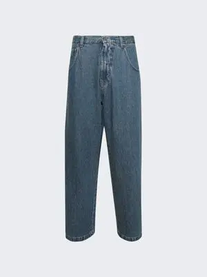 Vetements Vintage Hip-hop Jeans - Blue
