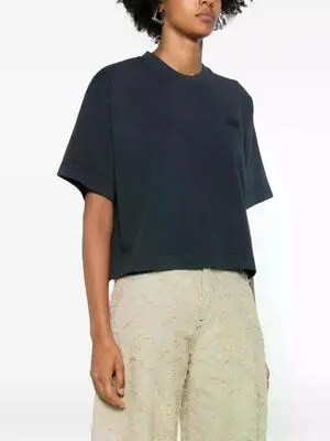 AUTRY Embroidered Logo T-shirt - Blue