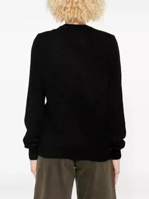 Costarellos Floral-embellished Sweater