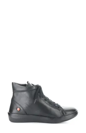 Fly London Beji High-top Sneaker - 011 Black Smooth Lea