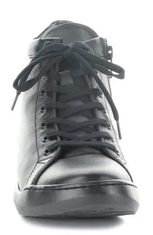 Fly London Beji High-top Sneaker - 011 Black Smooth Lea