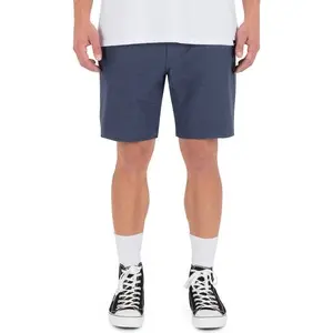Hurley Phantom Heather Walk Shorts - Obsidian