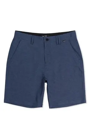 Hurley Phantom Heather Walk Shorts - Obsidian