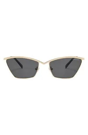 FIFTH & NINTH Devon Cat-eye Sunglasses - Gold /black
