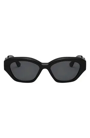 FIFTH & NINTH Geometric Sunglasses - Black /black
