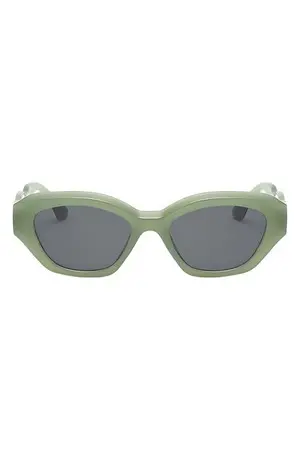 FIFTH & NINTH Geometric Sunglasses - Green /black