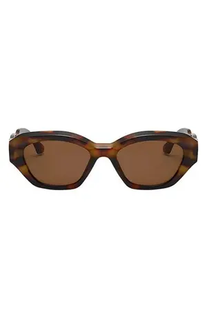 FIFTH & NINTH Geometric Sunglasses - Torte /brown