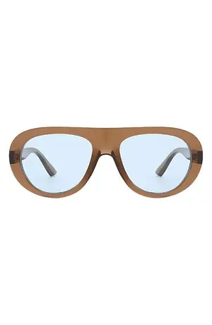 FIFTH & NINTH Aviator Sunglasses - Brown /blue