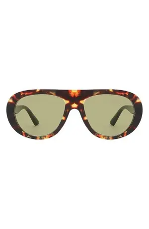FIFTH & NINTH Aviator Sunglasses - Torte /green