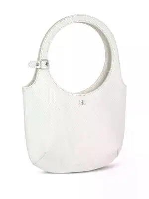COURREGES Snakeskin-embossed Handbag