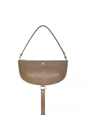 COURREGES Holy Eclipse Leather Shoulder Bag