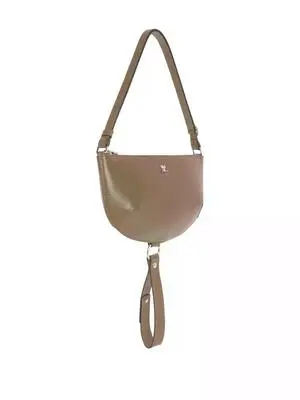 COURREGES Holy Eclipse Leather Shoulder Bag