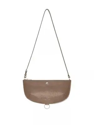 COURREGES Holy Eclipse Leather Shoulder Bag
