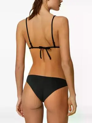 TWINSET Logo-embellished Brazilian Bikini Bottom