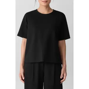 Women's Long Sleeve Crewneck Ponte Tops