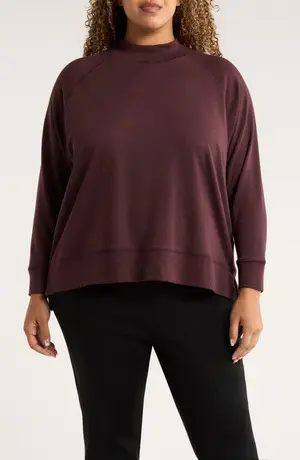 Eileen Fisher Mock Neck T-shirts For Women