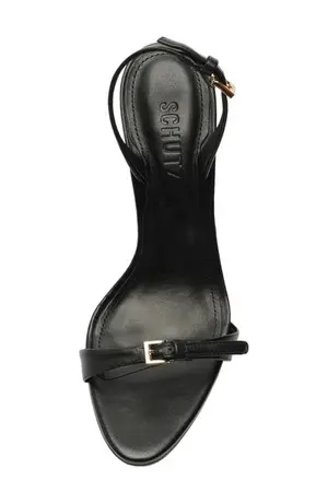 Schutz Aurora Slingback Sandal - Black