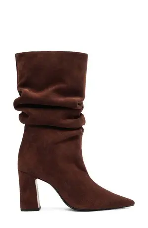 Schutz Harriet Slouch Boots - Brown