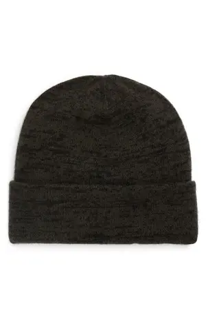 Frenckenberger Cashmere And Wool Beanie - Black Olive/black