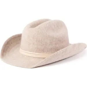 San Diego Hat Knit Cowboy Hat - Oatmeal