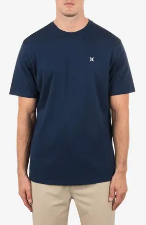 Hurley Icon Logo T-shirt - Obsidian