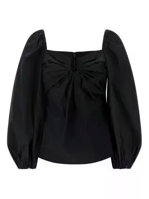 Carolina Herrera Puff-sleeve Top