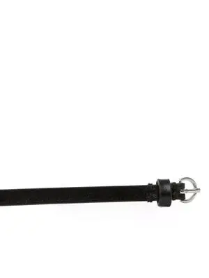 Pinko Circular-plaque Leather Belt