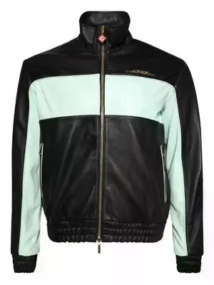 Casablanca Panelled Leather Jacket