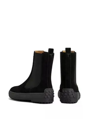 TOD'S Suede Chelsea Boots
