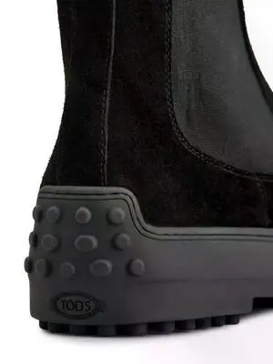 TOD'S Suede Chelsea Boots