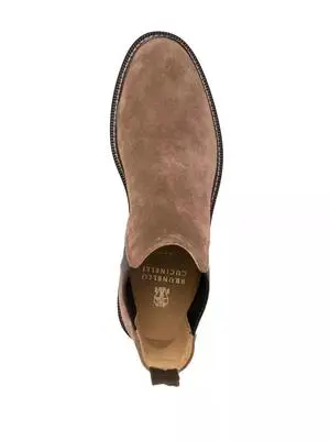 Brunello Cucinelli Suede Chelsea Boots