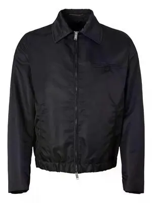 SLOWEAR Zip-fastening Bomber Jacket - Black