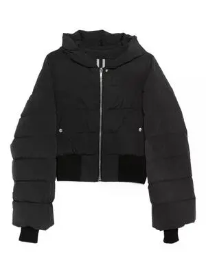 Rick Owens Quilted Hooded Jacket