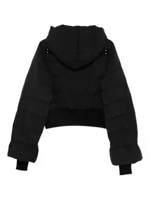 Rick Owens Quilted Hooded Jacket