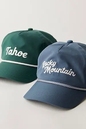 PARKS PROJECT Throwback Cap - Dusty Teal Tahoe