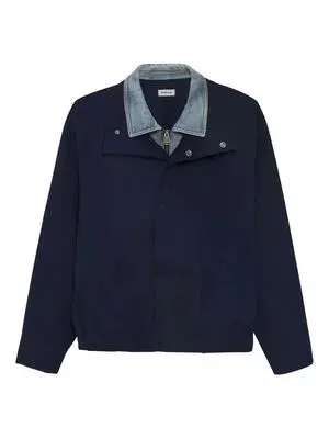 Simkhai Apollo Denim-collar Button Jacket - Blue