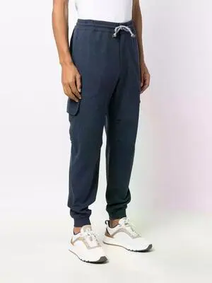 Brunello Cucinelli Drawstring Cotton Track Pants