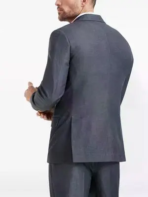 Brunello Cucinelli Single-breasted Wool-linen Blazer