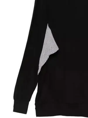 Undercover Zipper-embellished Cotton Cardigan