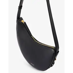Soeur Wino Mini Leather Shoulder Bag - Noir
