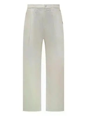 AMISH Pleated Straight Leg Pants