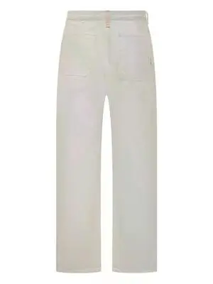 AMISH Pleated Straight Leg Pants
