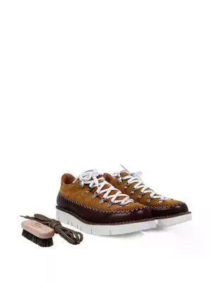 FRACAP Leather Lace-up Boots