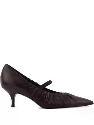 PAUL WARMER 60mm Vendome Pleated Pumps