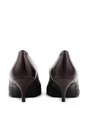 PAUL WARMER 60mm Vendome Pleated Pumps