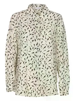 MAR DE MARGARITAS Floral-pattern Button-down Shirt