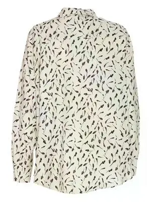 MAR DE MARGARITAS Floral-pattern Button-down Shirt