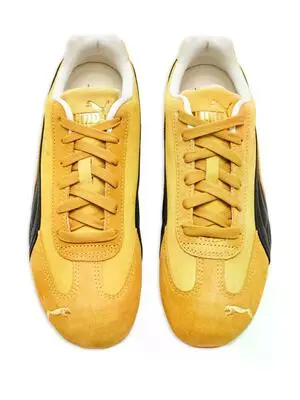PUMA Speedcat Suede-leather Sneakers - Yellow