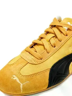 PUMA Speedcat Suede-leather Sneakers - Yellow